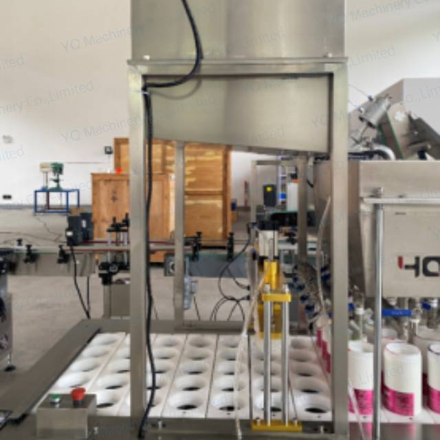 Canister Filling Sealing Cap Pressing And Labeling Machine - Buy ...