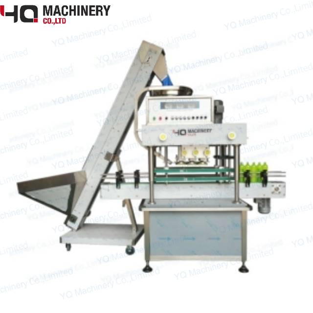 Spindle Capping Machine With Cap Vibratory Bowl And Elevator - Buy ...